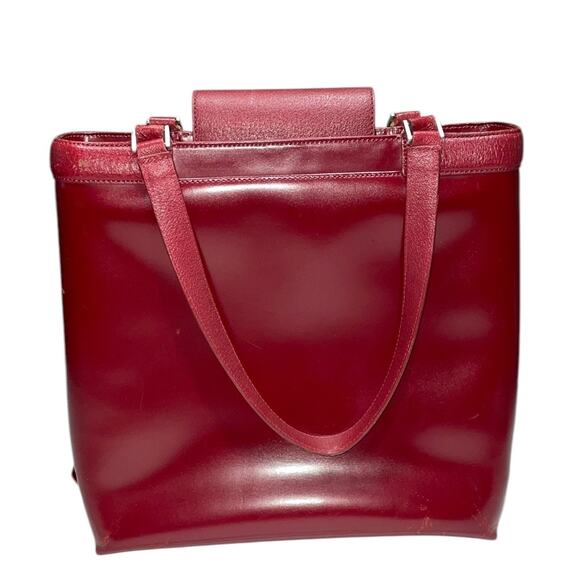 Hartmann | Bags | Vintage Hartmann Red Patent Leather Office Document ...